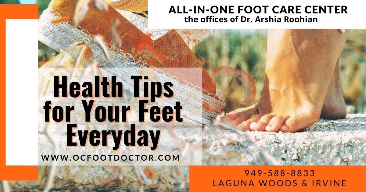 Health Tips for Your Feet Everyday